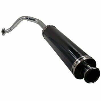 AUSPUH GY6 125 150 TOP CRN 100x420mm** - Keko Motors